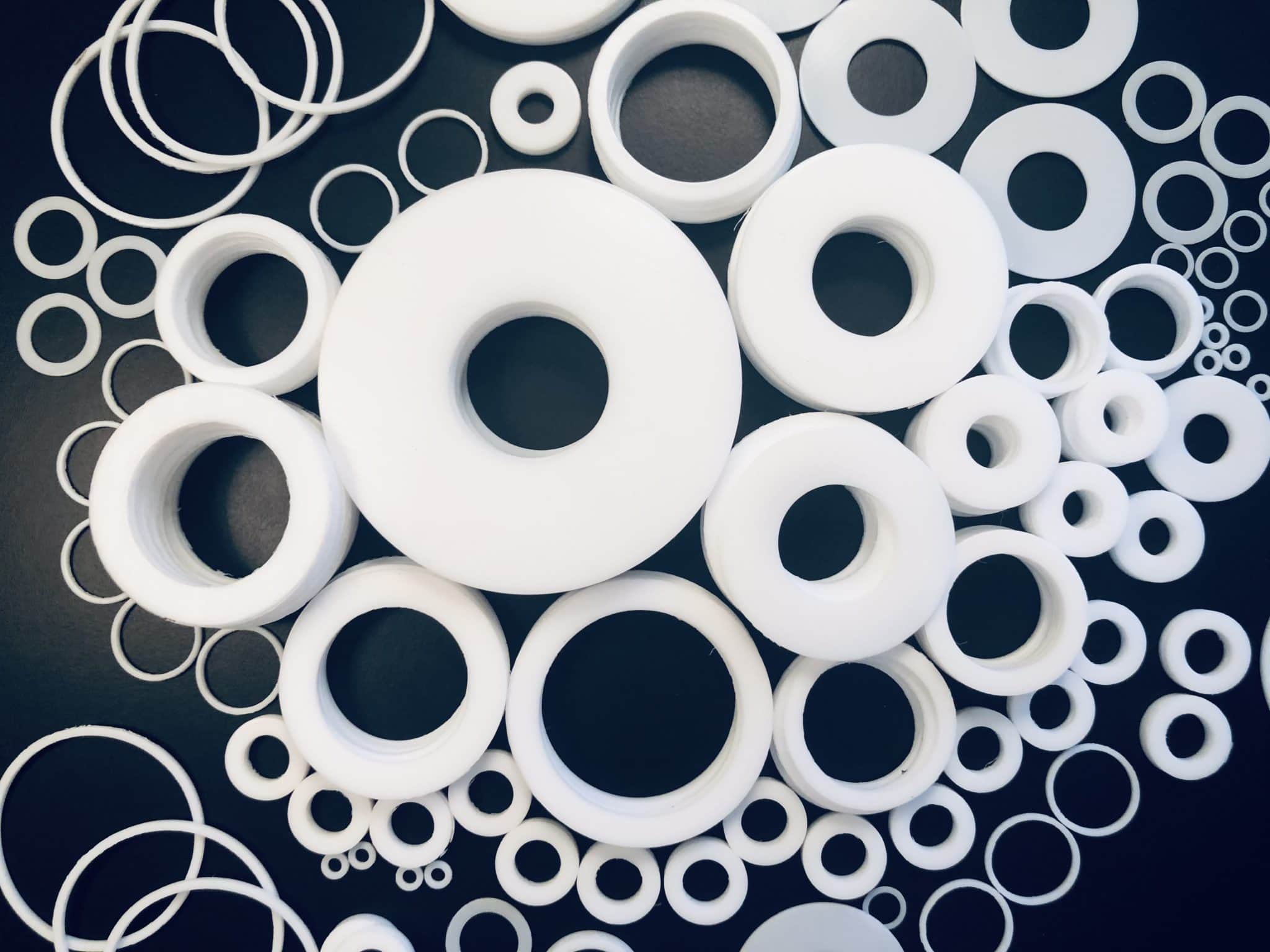 Teflon™ PTFE Washers - New Process Fibre Company, Inc.